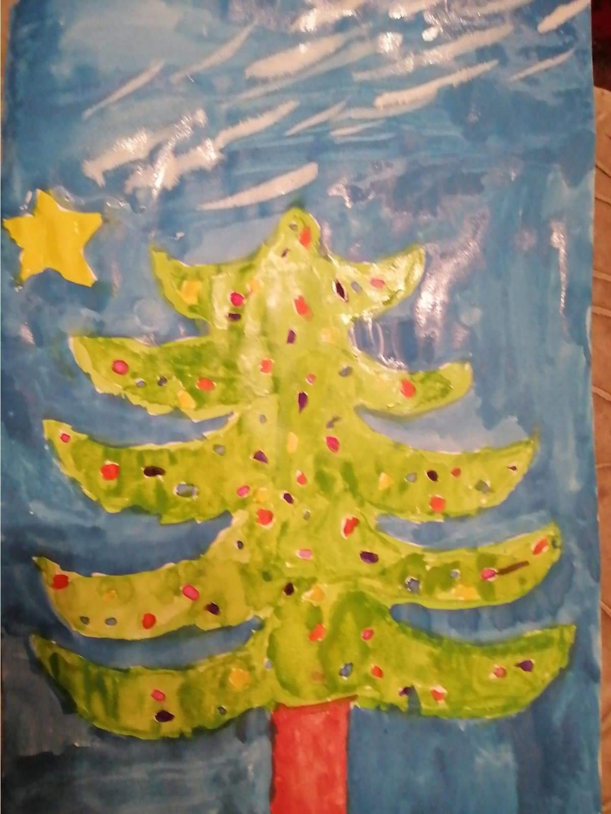 Коледни рисунки на учениците от 5 а клас – ОУ ХРИСТО СМИРНЕНСКИ ПАЗАРДЖИК